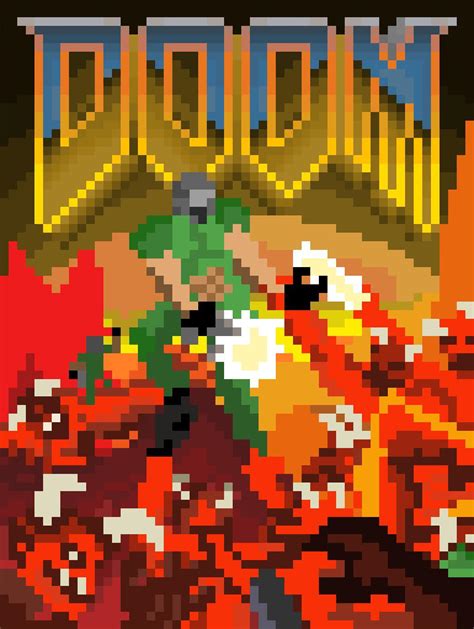 Doom Pixel Art Grid Minecraft Pixel Art Templates Doom Slayer Helmet