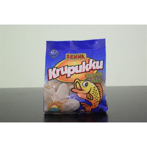 Jual Senna Merk Krupukku Kerupuk Rasa Ikan Dengan Kemasan Gr