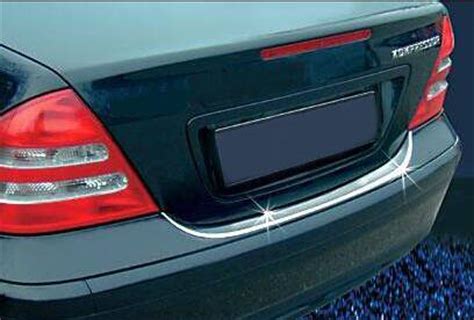 Mercedes C Class W203 Cold Air Intake Chrome Accessories Trim Chip Tuning