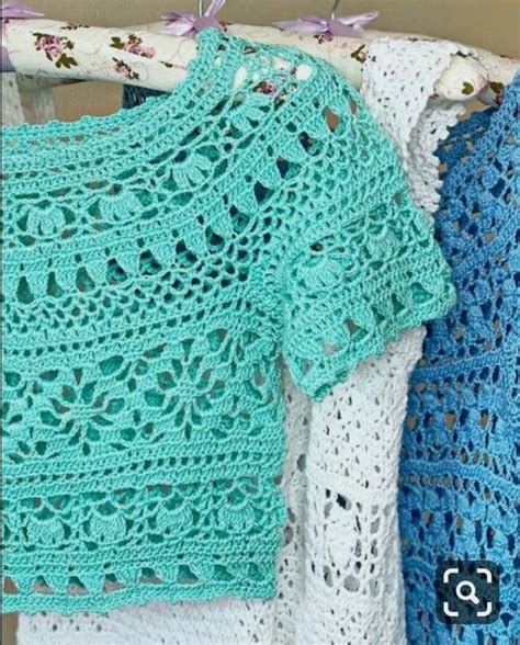 Pin By Silvana Estrela On Renda Se Crochet Fashion Crochet Top