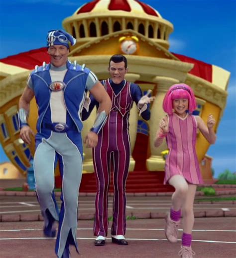 Sportacus Lazy Town Robbie Rotten Roby Her World Mother And Father