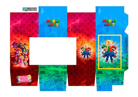Caixa Milk Shaker 1 Mario Bros Filme Fazendo A Nossa Festa