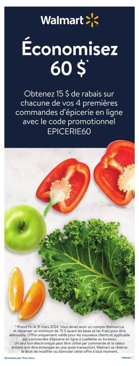 Circulaire Walmart de la semaine Québec à Rabais