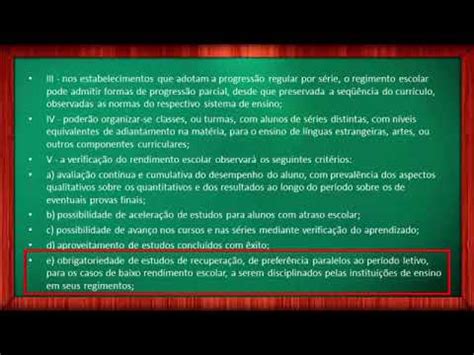 LDB NÍVEIS E MODALIDADES DE EDUCAÇÃO E ENSINO LDB 9394 96 COMPLETA