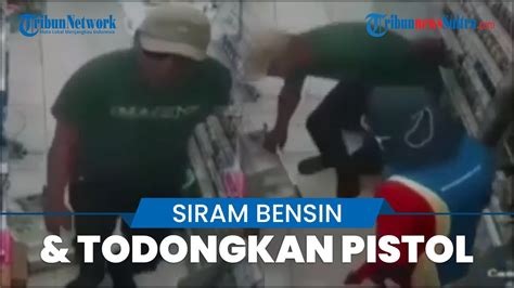 Minimarket Di Jakarta Timur Dibobol Perampok Siram Bensin Dan