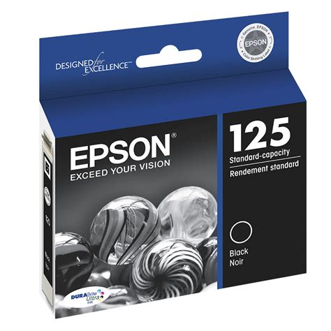 Epson Durabrite Ultra Ink 125 Standard Capacity Ink Cartridge Black