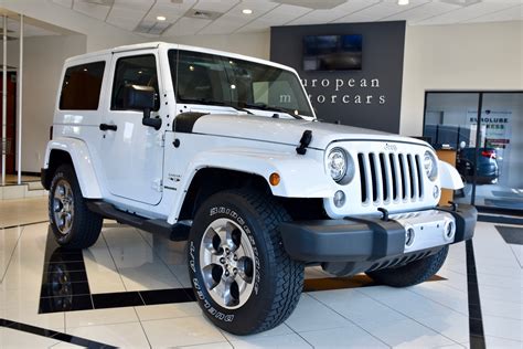 Used 2018 Jeep Wrangler JK Sahara For Sale Sold European Motorcars