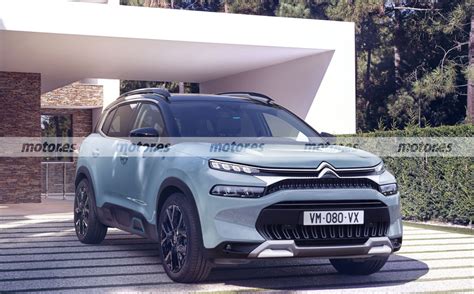 Adelanto del Citroën C5 Aircross Facelift 2022 nuevos argumentos para
