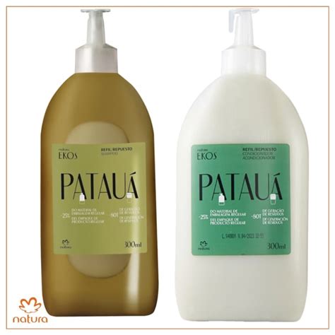 Ekos Patauá Refil Shampoo e Condicionador Patauá 300ML RIGINAL Cuidado