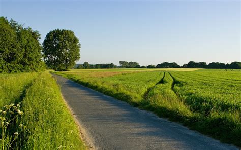 Hintergrundbilder Landschaft Hügel Natur Gras Feld Straße Grün