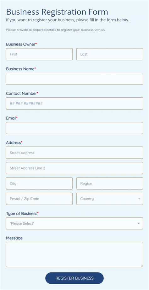 City Of Moorpark Business Registration Application Fillable Form