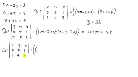 ⏩solved use cramer s rule to solve each system of equations if d 0 … numerade