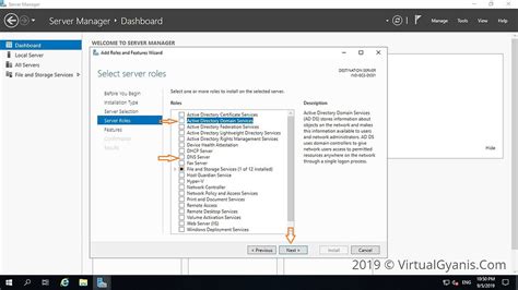 step by step how to install and configure domain controller on windows server 2019