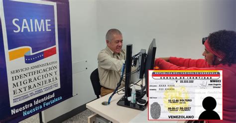 Los adultos mayores necesitan cita en el SAIME para sacar la cédula
