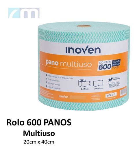 Len O Pano Multiuso Limpeza Geral Perfex Rolo Bobina Verde Frete Gr Tis