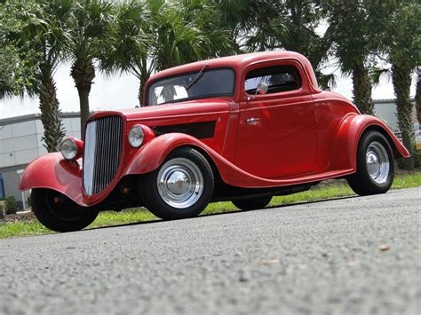 1934 Ford 3 Window Coupe Survivor Classic Cars Services