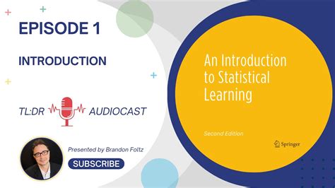 Tl Dr Introduction To Statistical Learning Episode Introduction