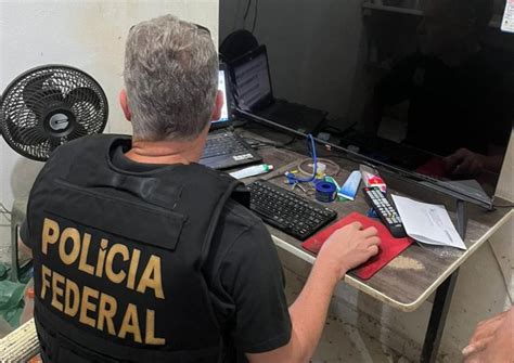 PF Cumpre Mandado Em Fortaleza Contra Suspeito De Compartilhar Centenas