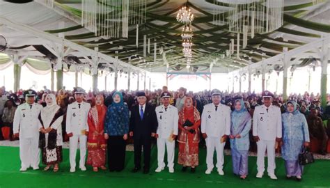 Bupati OKI Lantik Kades Terpilih Kecamatan Pampangan Dan Kecamatan
