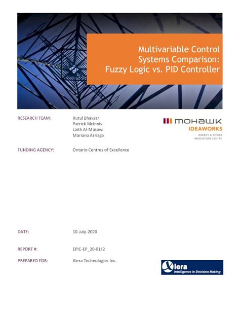 pdf multivariable control systems comparison fuzzy logic vs multivariable control