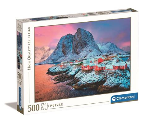 Clementoni Puzzle HQ Hamnry Village 35144 500 El Clementoni