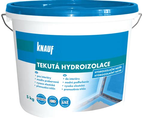 Knauf Hydroizolační hmota 5 kg 216333 od 699 Kč Heureka cz