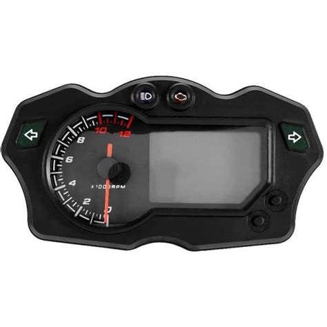 Compteur de vitesse de moto Compteur de vitesse universel à affichage