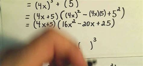 how to factor the sum and difference of cubes math wonderhowto
