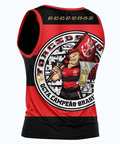 Regata Octacampeão Torcida Jovem Fla Tjf Flamengo MercadoLivre