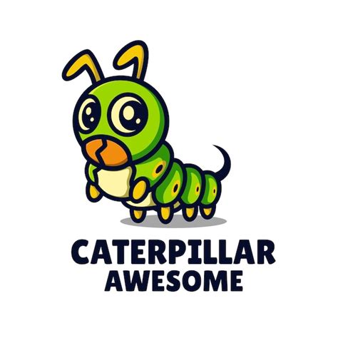 Premium Vector Caterpillar Logo