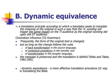 ppt equivalence in translation powerpoint presentation free download id 1216869