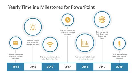 Milestone Powerpoint Template
