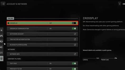 Anyone Know Why Crossplay Is Locked On Disabled Not In A Off