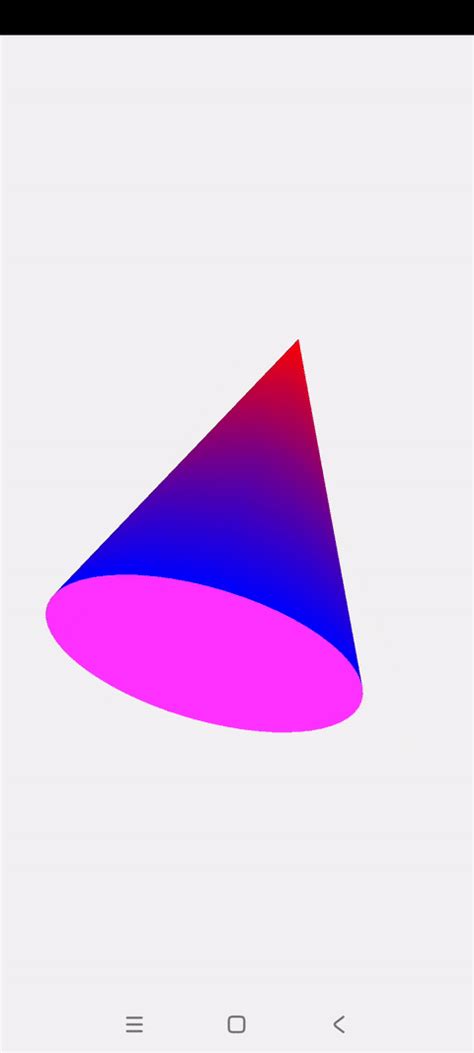 opengles：绘制一个混色旋转的3d圆锥 opengl绘制圆锥 csdn博客