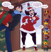 Cobatsart Tron And Megaman Happy Holiday Porn Comics Sex Games