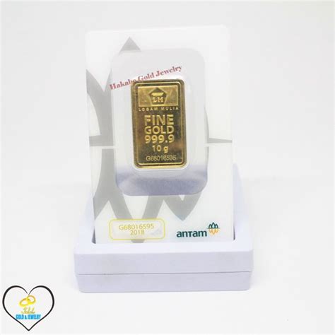 Jual Emas Batangan ANTAM Logam Mulia LM ANTAM 24 Karat Gold Bar Gold