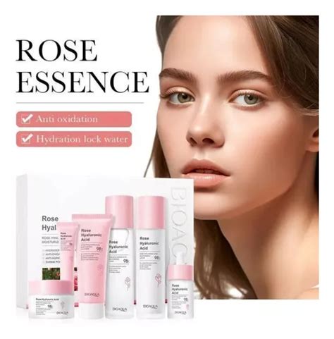 Kit Serum Rosas Bioaqua Acido Hialuronico Reduce Poros MercadoLibre