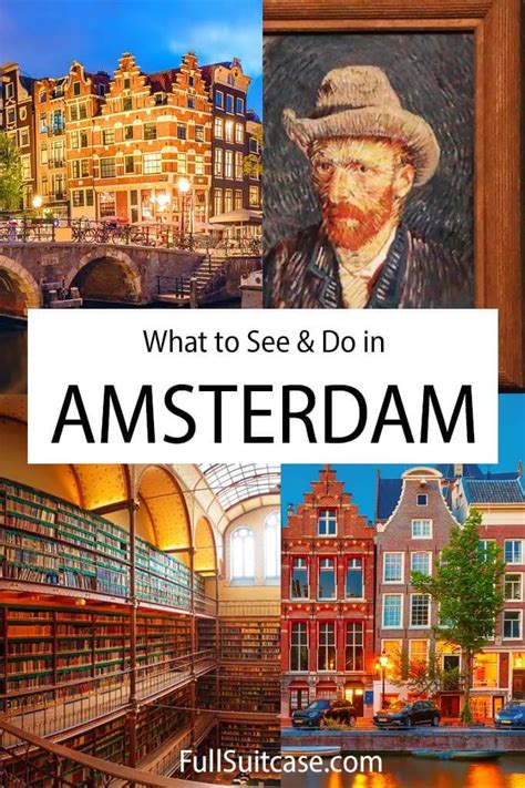 24 Top Sights Tourist Attractions In Amsterdam Map Tips