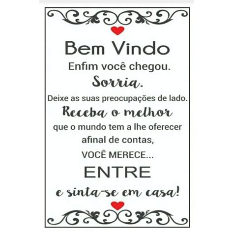 Placa Decorativa Frases Seja Bem Vindo Shopee Brasil