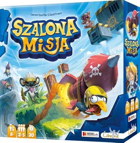 Recenzja gry planszowej Szalona misja MŁODY GIERCOWNIK