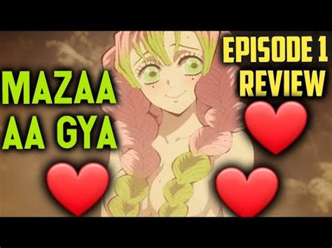 Demon Slayer Season 3 Episode 1 Review Kokushibo Muzan Mitsuri