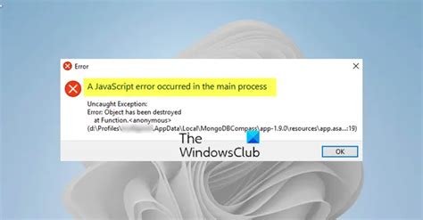 how to fix the a javascript error occurred in main process 100 works vrogue