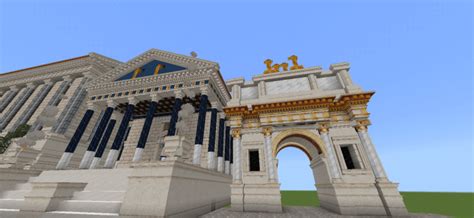 Tesoro Classical Architecture Set Minecraft Addon