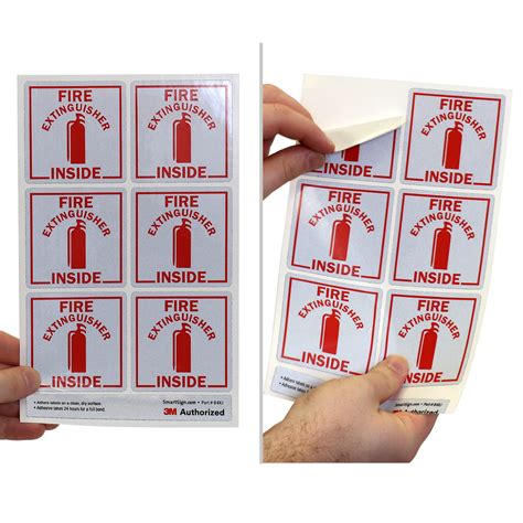 Fire Extinguisher Label
