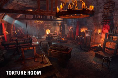 Torture Room 3D Dungeons Unity Asset Store