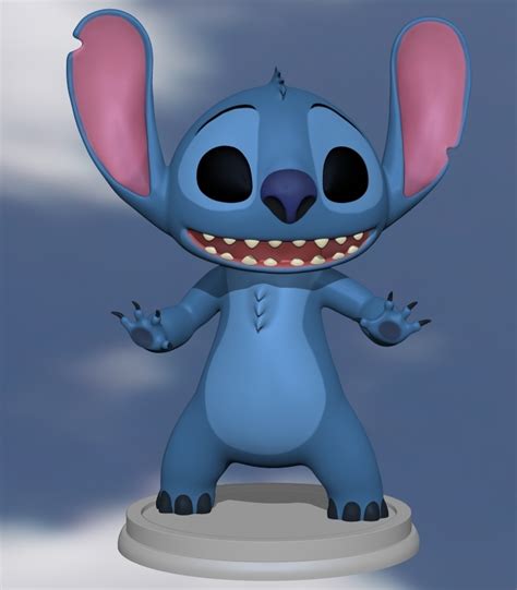 Archivo STL STITCH Y SCRUMPObjeto Imprimible En 3D Para 40 OFF