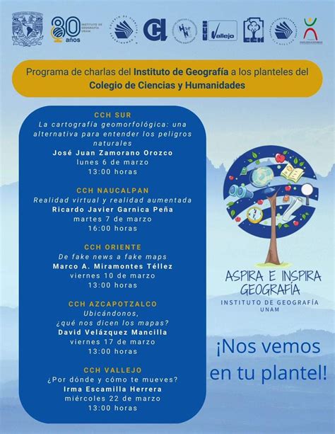 Instituto de Geografía UNAM on Twitter AspiraeInspiraGeografía Es