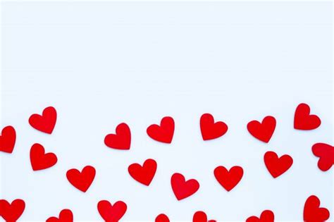 Día de san valentín corazones rojos so Premium Photo Freepik
