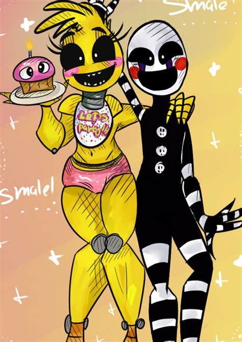 Fnaf 2 Toy Chica Fan Art