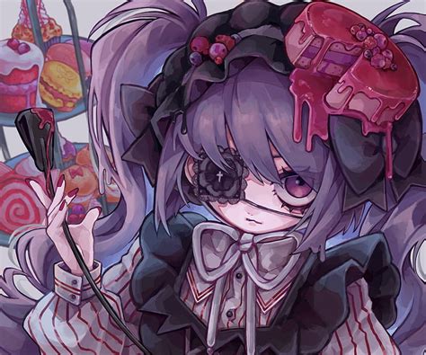 Anime Girl Eye Patch HD Wallpaper Peakpx
